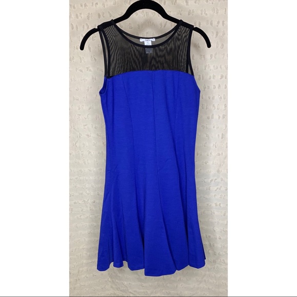 Bar III | Dresses | Bar Iii Blue Aline Dress | Poshmark